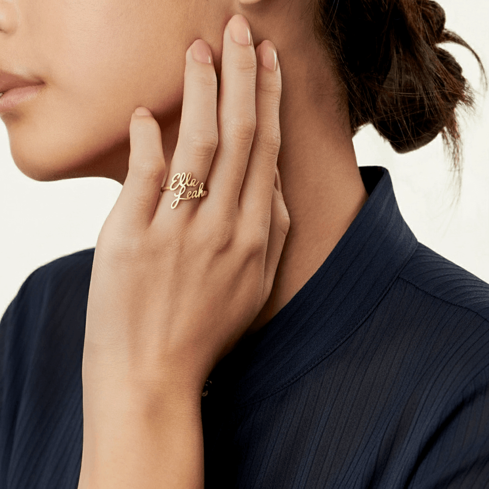 Personalised Name Ring